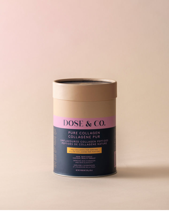 Pure Collagen Peptide Powder | Dose & Co | Canada